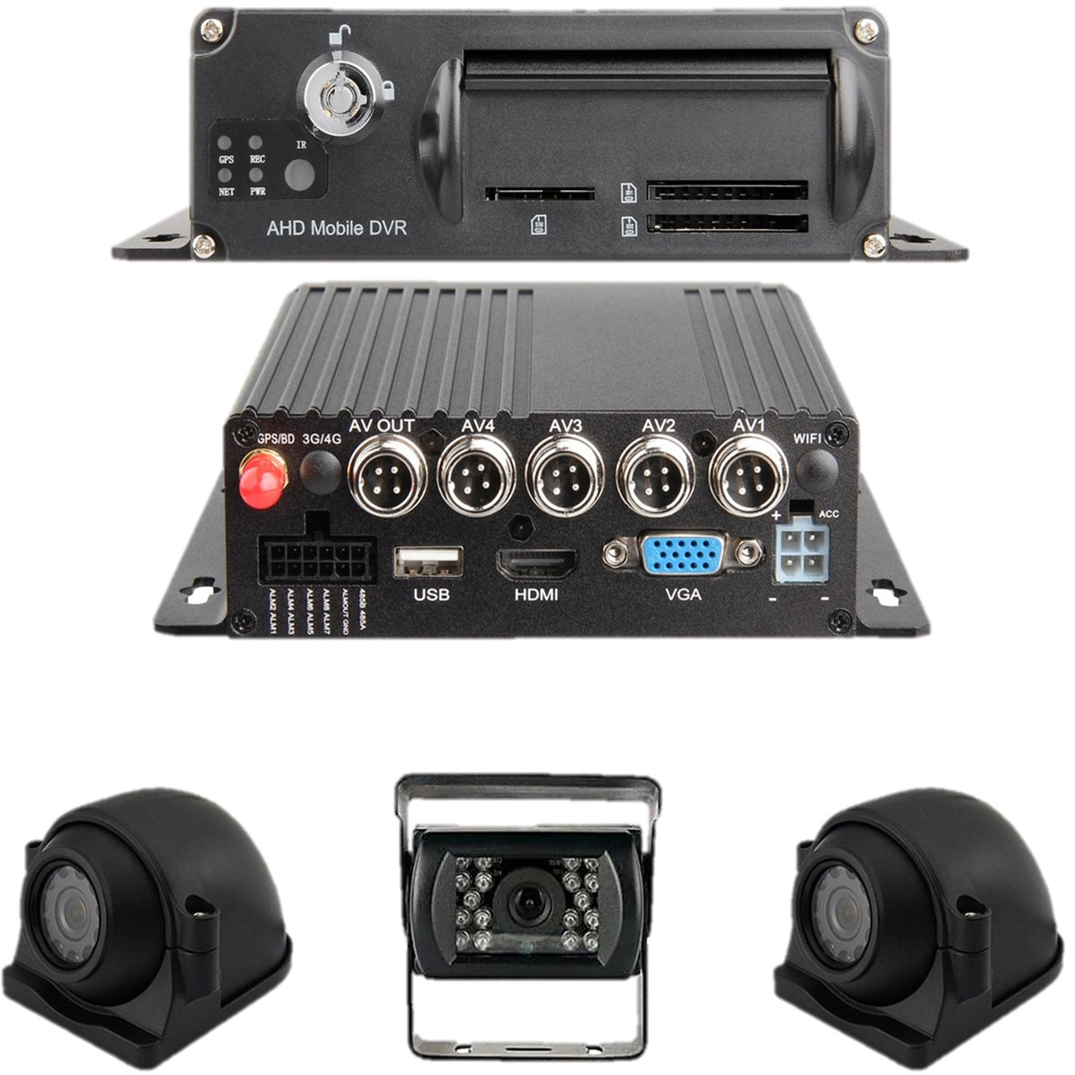 MDVR BLACK BOX 2-4 Cam — Topdawgelectronics