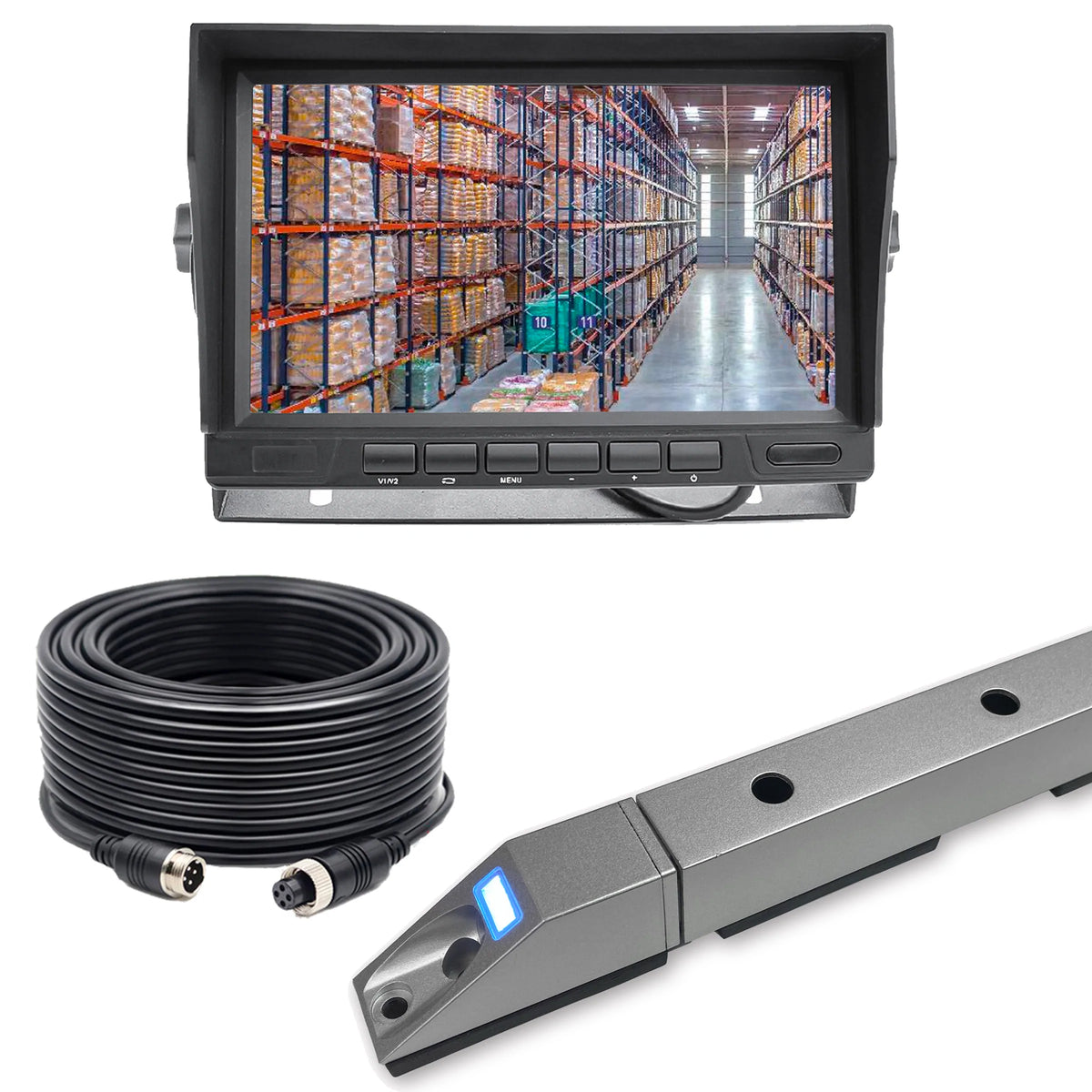 Forklift 1080P Camera System with 7inch LCD! Can use up to 2 Cams, Per ...
