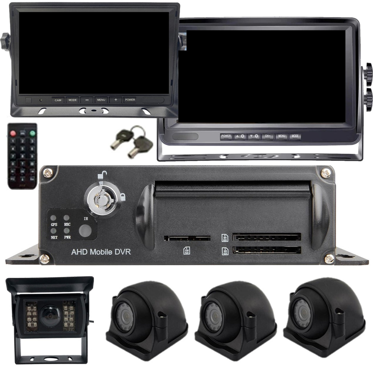1080P MDVR 2-4 Cam DVR System — Topdawgelectronics