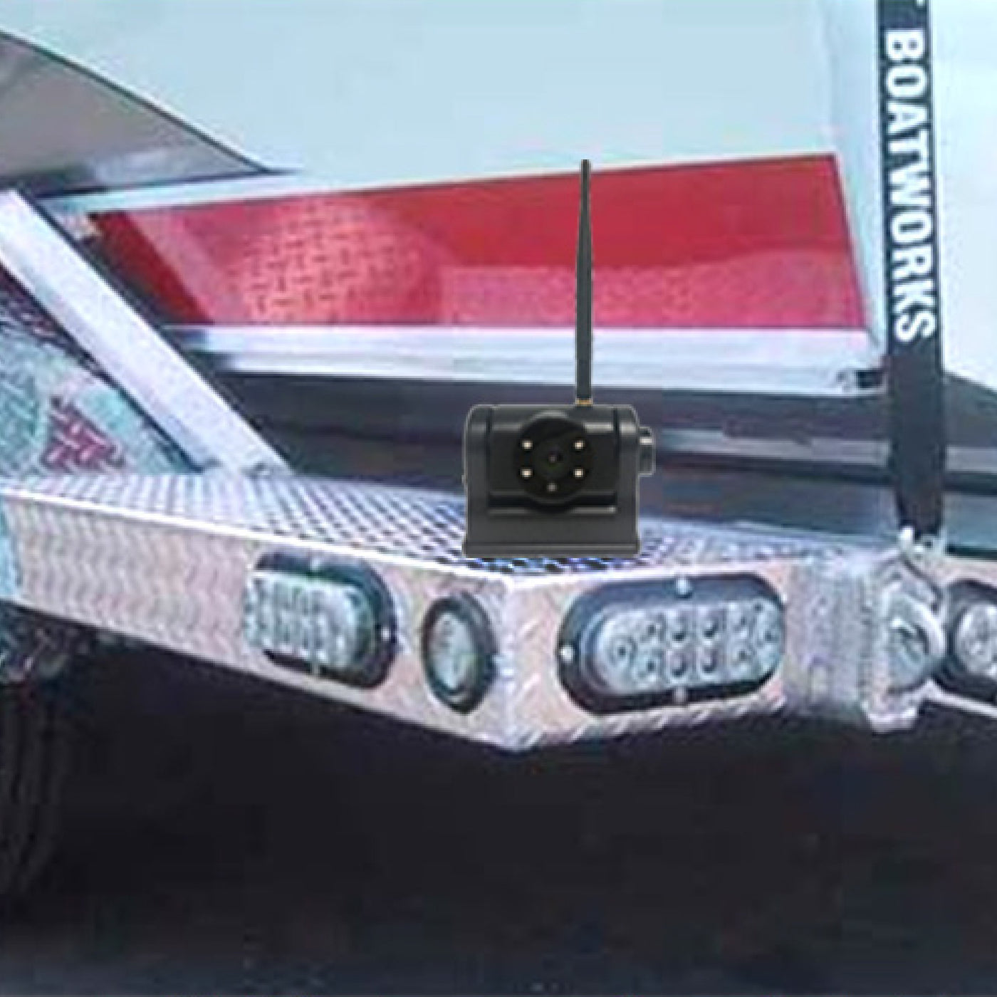 Heavy Duty WIFI Backup Camera with Built-In Battery & Magnet ...